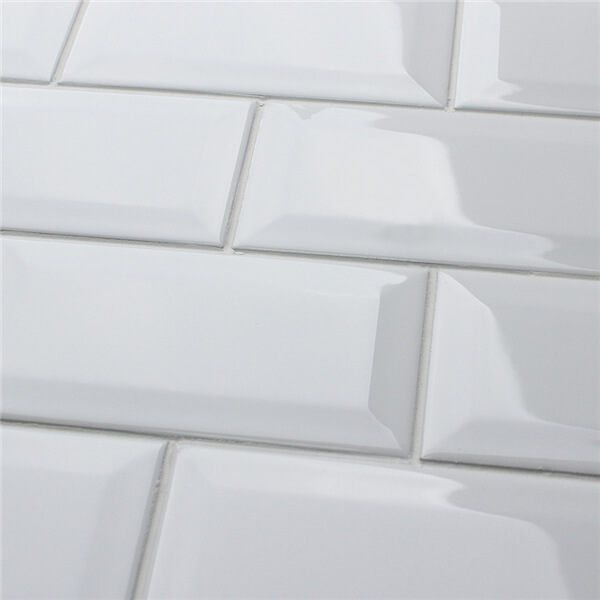 Borde biselado CZG201MDQ, Azulejo de mosaico, azulejo del subterráneo ...