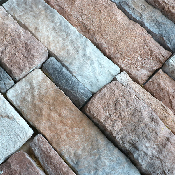 Manufactured Cultured Stone Veneer Stack Stone Cladding for Villa House ...