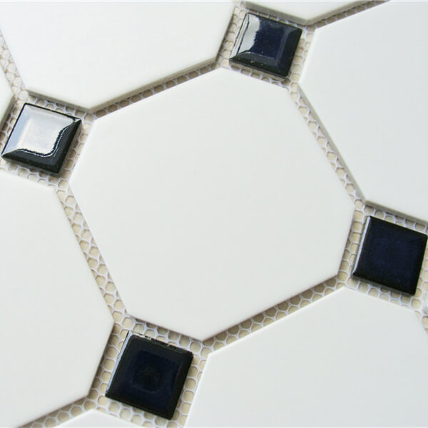 4'' Octagon Ceramic Mosaic Tile Design for Wall and Floor