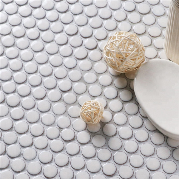 Penny Round CZO920Y, Azulejo de mosaico, azulejo de mosaico de cerámica ...