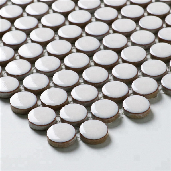 Penny Round CZO920Y, Azulejo de mosaico, azulejo de mosaico de cerámica ...