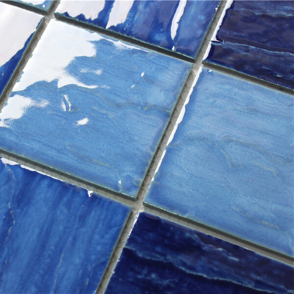 Wave 4 Inch Pool Mosaic Tile at High Quality for Sale