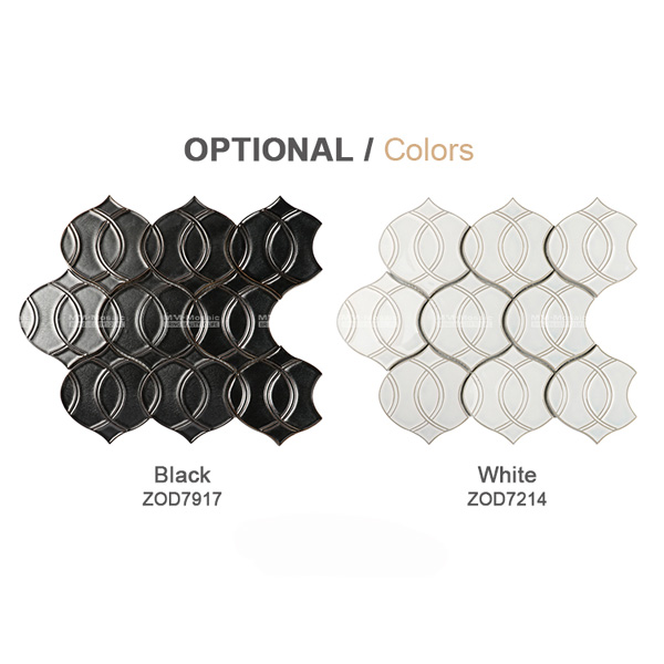 Black Glazed Handmade Tiles for Backsplash Kitchen Hotel Projects | MM ...