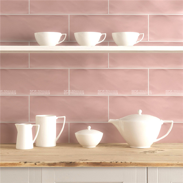 4"x12" Wavy Uneven Porcelain Long Subway Tiles for Kitchen Backsplash ...