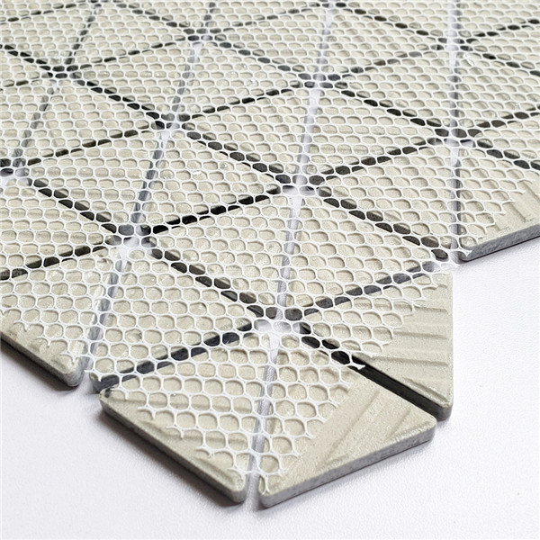 Wholesale Ceramic Convex 3d Cube Triangle Mosaic Tile Pattern | MM-Mosaic